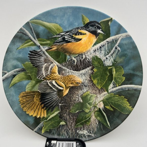 Knowles | Art | The Baltimore Oriole Plate Edwin M Knowles Birds Of ...